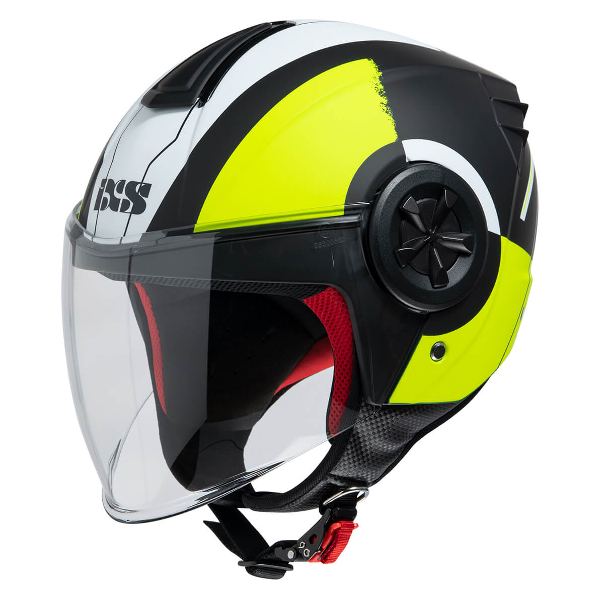 IXS Jet Helmet 851 2.0 black matte-yellow fluo – IXS.com