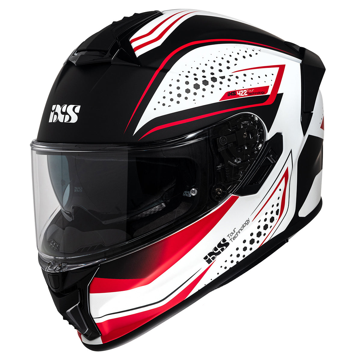 IXS Integral Helmet iXS422 FG 2.2 matte black-red – IXS.com
